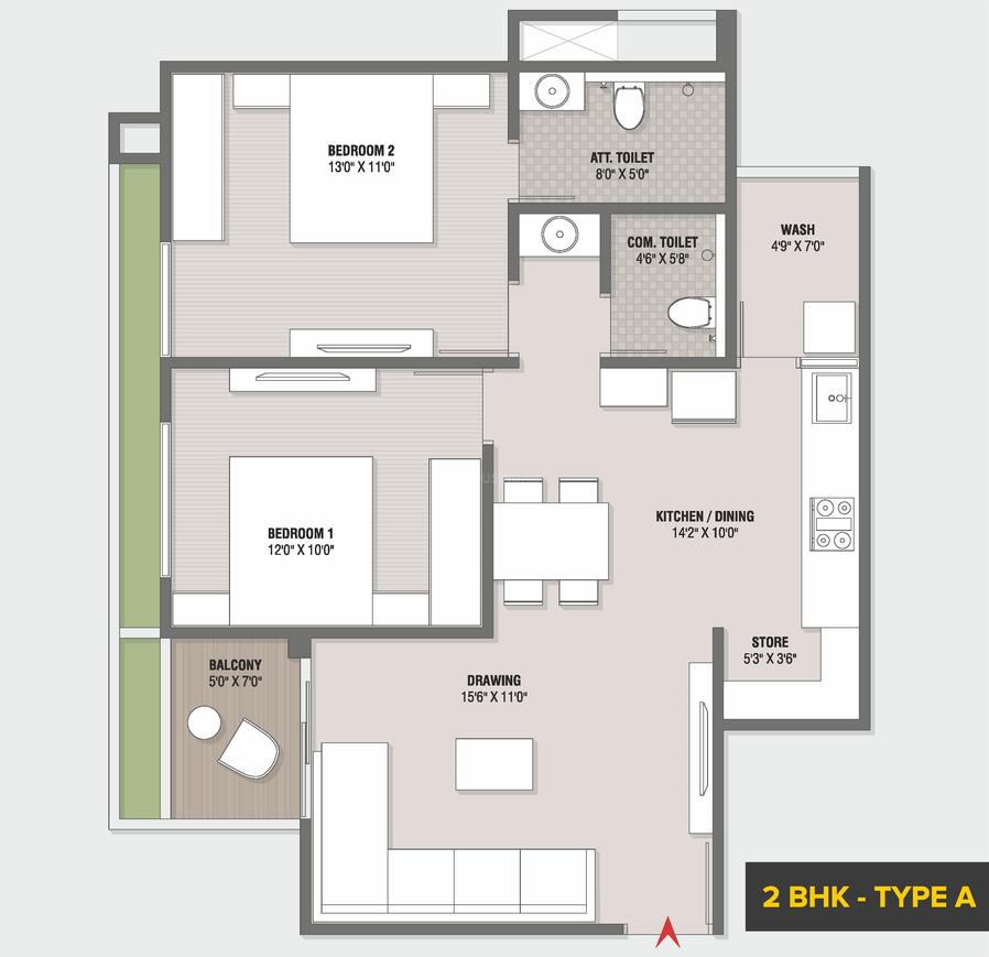 Omkar Buildcon Rivanta Vibgyor in Sargasan, Gandhinagar - Price ...