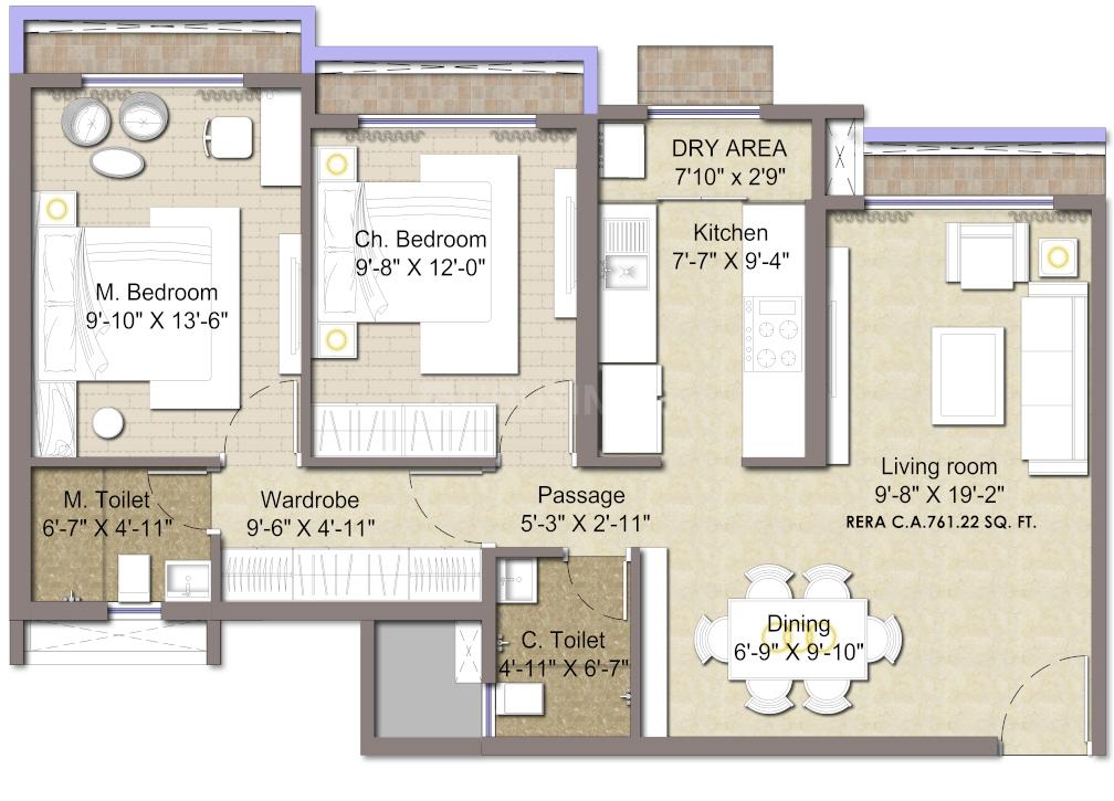 Sonam Indradhanush in Mira Road East, Mumbai - Price, Reviews & Floor Plan