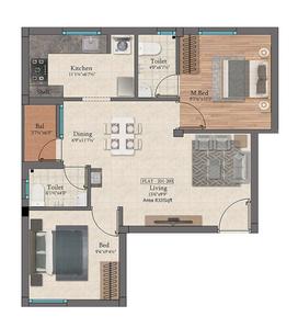 South India SIS Riga Floor Plan Surapet, Chennai