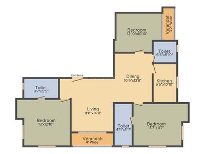 Skyline Projects Profulla Location Map Gariahat, Kolkata
