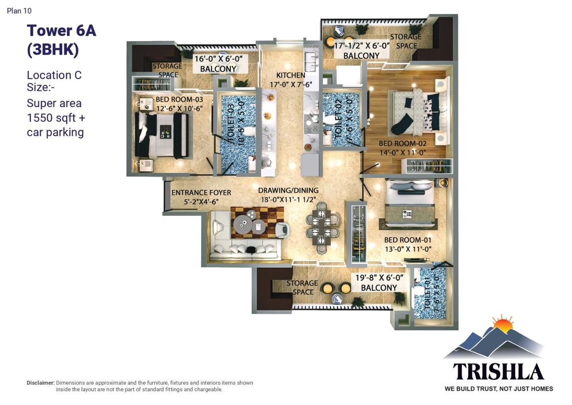 Trishla City in Nabha, Zirakpur - Price, Reviews & Floor Plan