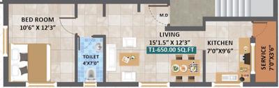 ACS Bloom And Blossom Floor Plan Anakaputhur, Chennai