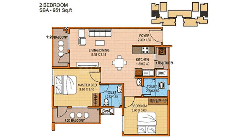 Oceanus Greendale Phase I in Kalyan Nagar - Price, Reviews & Floor Plan