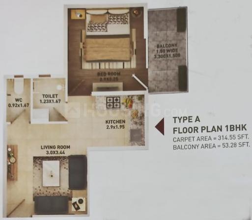 Pyramid Altia Floor Plan Sector 70A, Gurgaon