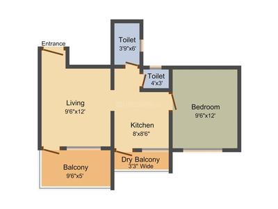 Sanjeet Mayuri Tarangan Floor Plan Lohegaon, Pune