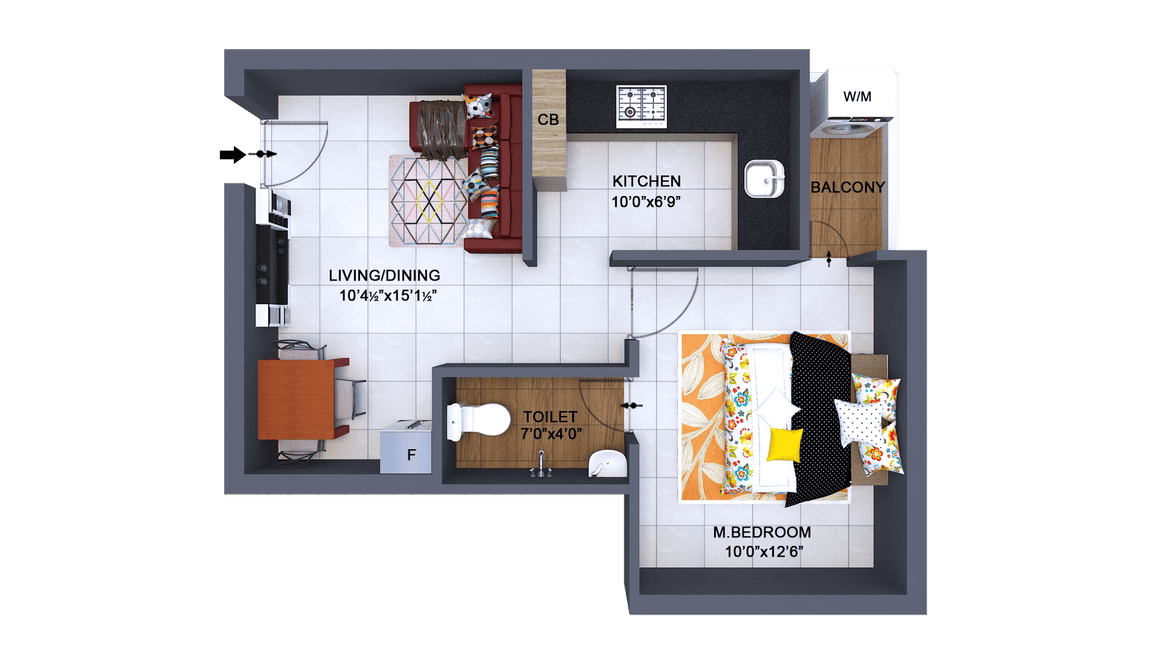 The Nest Mascot Floor Plan Sithalapakkam, Chennai