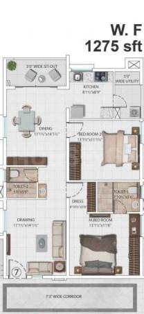 My Home Krishe in Gachibowli, Hyderabad - Price, Reviews & Floor Plan