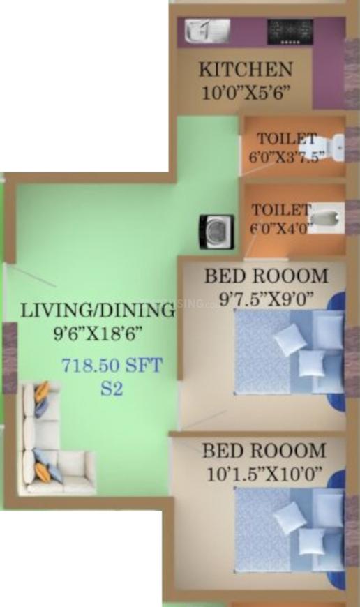 ACS Platina Floor Plan Pammal, Chennai