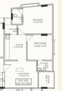 Eshanya Elite Floor Plan Gorwa, Vadodara