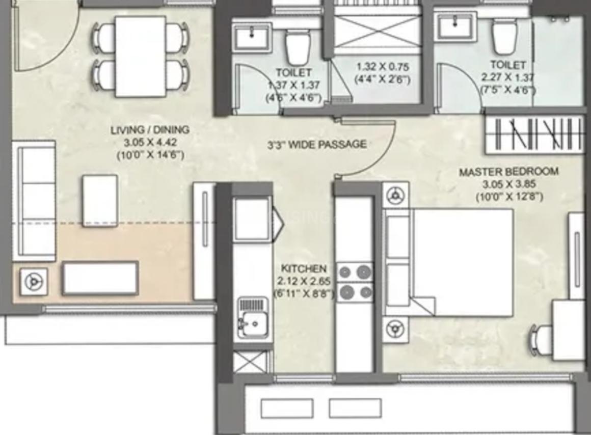 Kalpataru Immensa in Thane West, Thane - Price, Reviews & Floor Plan