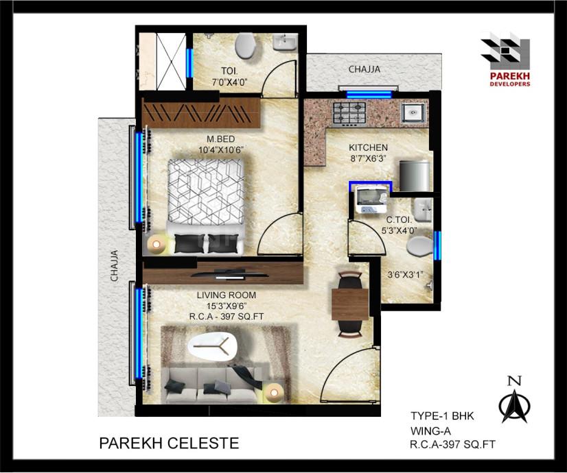 Yash Parekh Celeste in Goregaon West, Mumbai - Price, Reviews & Floor Plan