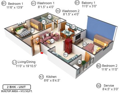 Vijay Mercury Flats in Kovilambakkam, Chennai - Price, Reviews & Floor Plan
