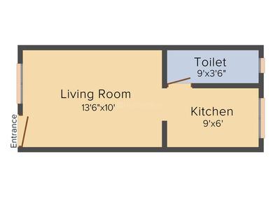 Rehan Apartment Floor Plan Vangani, Thane