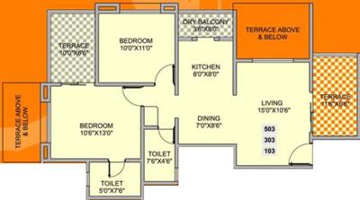 GK Dwarka Sun Crest Phase 1 Location Map Rahatani, Pune