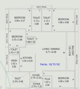Preet Tiara in Sherkhi, Vadodara - Price, Reviews & Floor Plan