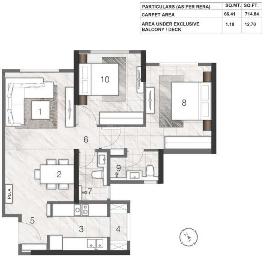 Rustomjee Summit in Borivali East, Mumbai - Price, Reviews & Floor Plan