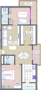 Ideal Icon Floor Plan Puppalaguda, Hyderabad