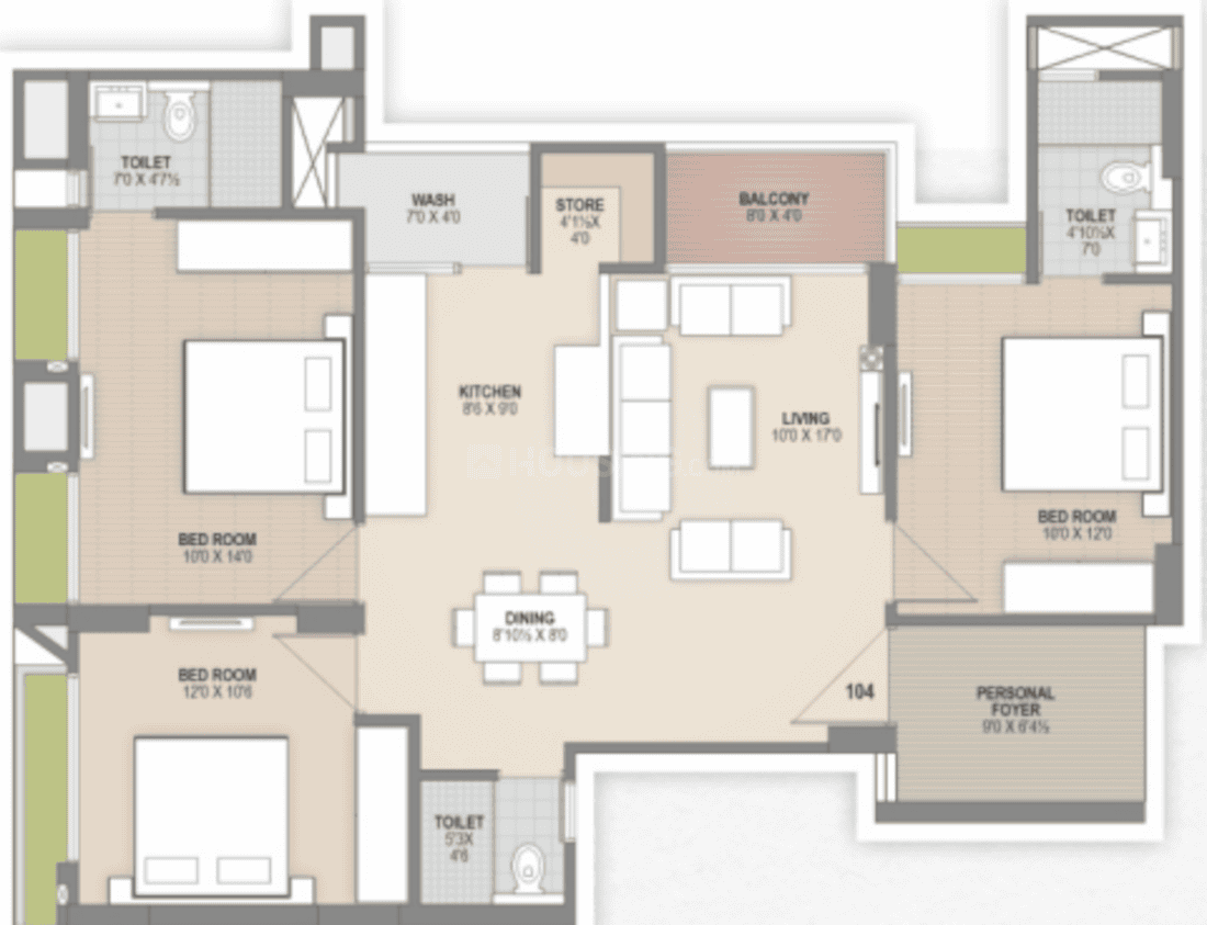 Corus Ample in Sola - Price, Reviews & Floor Plan