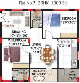 Maruti Jubilee Enclave in Kapra - Price, Reviews & Floor Plan