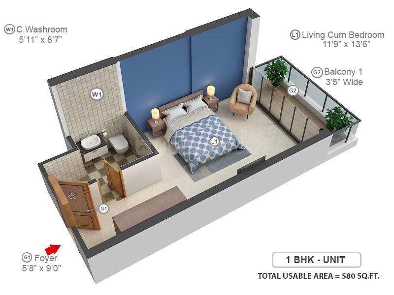M3M One Key Resiments in Sector 67, Golf Course Extension Road - Price ...