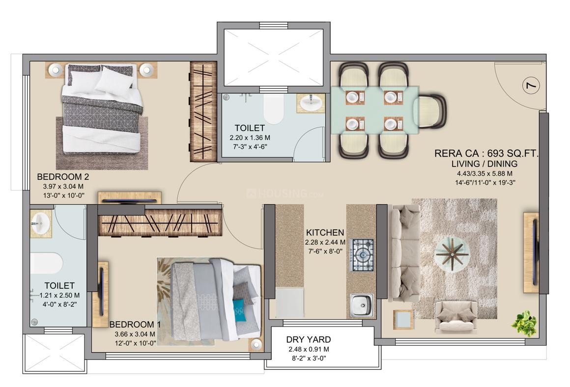 Tigon Elite in Chembur, Mumbai - Price, Reviews & Floor Plan