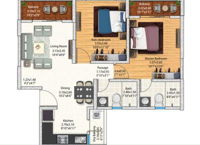 Geras Planet Of Joy in Upper Kharadi, Pune - Price, Reviews & Floor Plan