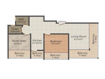 Rajdeep Anandi Residency in Panjim, Goa - Price, Reviews & Floor Plan