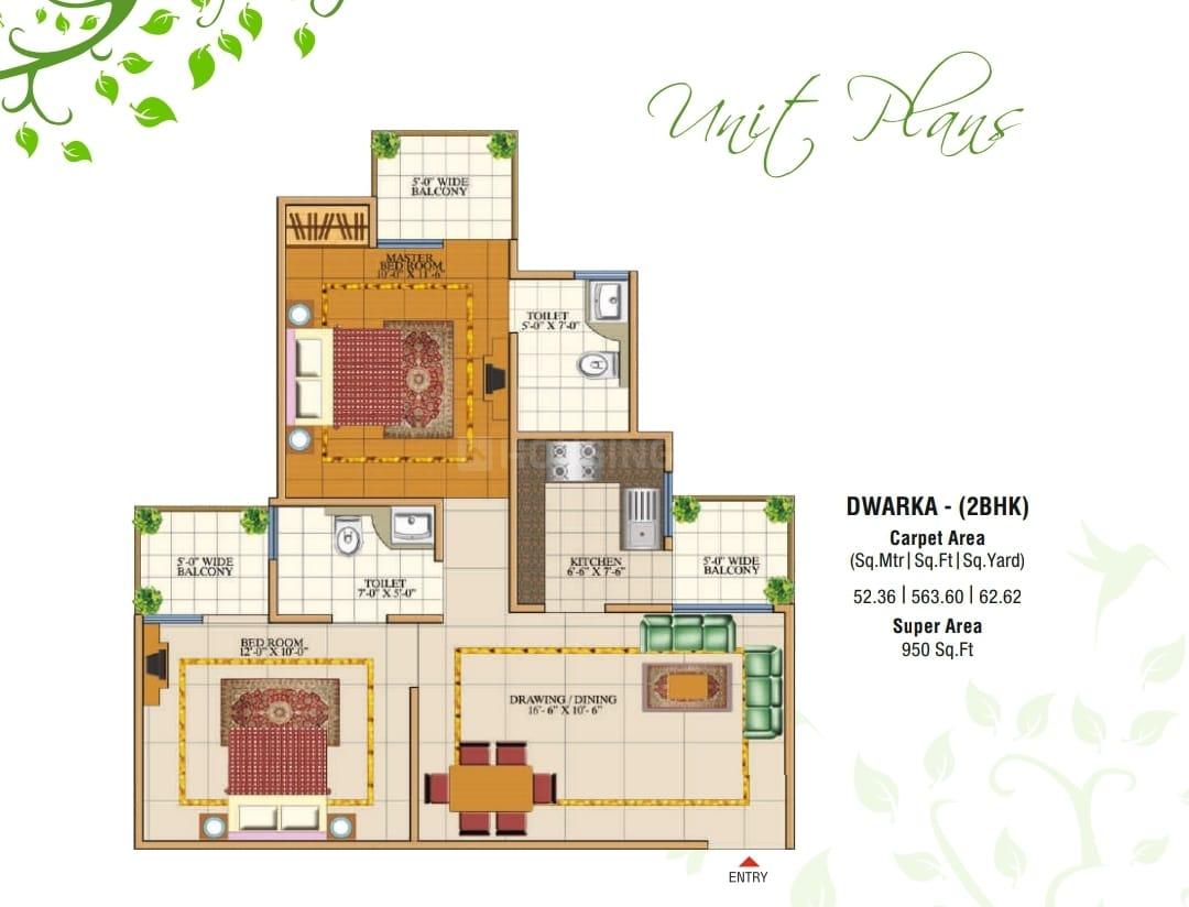 SVP Gulmohur Garden in Raj Nagar Extension - Price, Reviews & Floor Plan