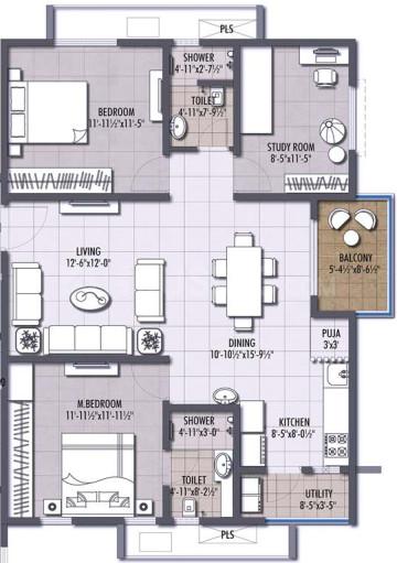 EIPL Cornerstone in Puppalaguda, Hyderabad - Price, Reviews & Floor Plan