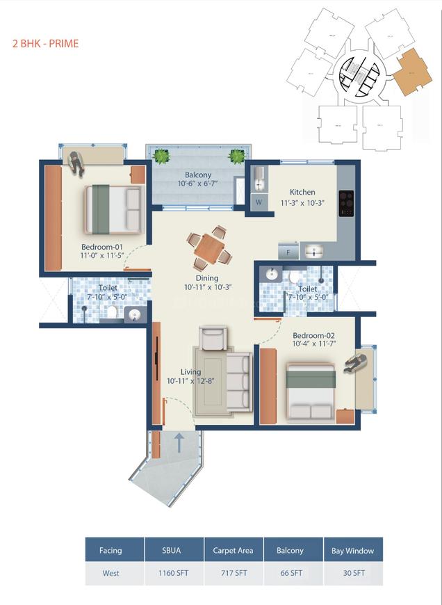 Mahendra Arto Helix Floor Plan Electronic City, Bangalore