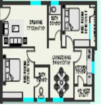 Dhaani 9 Square Floor Plan Upparpally, Hyderabad