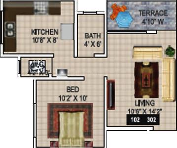 Geet Govind Muktai Aangan Floor Plan Kalas, Pune