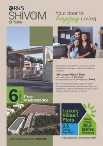 RKS Shivom Plots and Villa in Sulur, Coimbatore - Price, Reviews ...