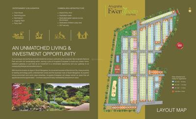 Anugraha Evergreen Villa Plots Brochure Kumbaranahalli, Bangalore