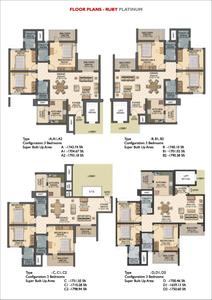 Sobha Ruby in Nagasandra, Tumkur Road - Price, Reviews & Floor Plan