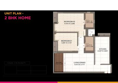 Kumar Parc Residences A1 in Hadapsar, Pune - Price, Reviews & Floor Plan
