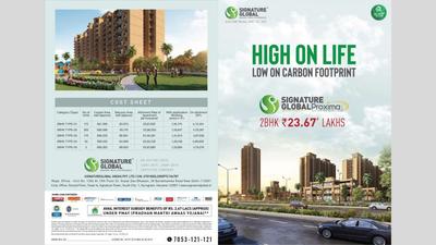 Signature Global Proxima in Sector 89 - Price, Reviews & Floor Plan