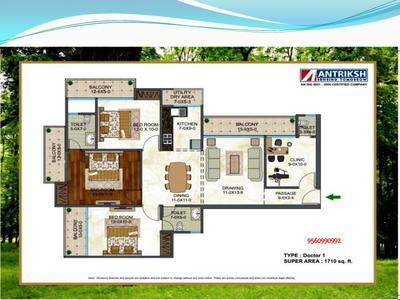 The Antriksh Forest in Sector 77, Noida - Price, Reviews & Floor Plan