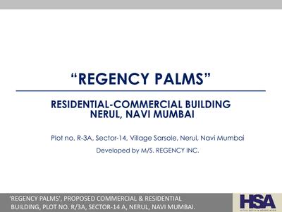 Regency Palms in Nerul, Navi Mumbai - Price, Reviews & Floor Plan