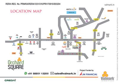 Valmark Orchard Square in JP Nagar, Bangalore - Price, Reviews & Floor Plan