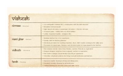 Omkar Veda Exclusive Brochure Parel, Mumbai