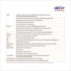 Ramky One Genext Towers in Uppal - Price, Reviews & Floor Plan