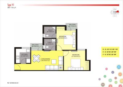 Unitech Unihomes 2 in Sector 117, Noida - Price, Reviews & Floor Plan