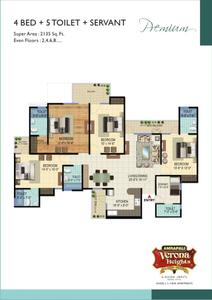 Amrapali Verona Heights in Techzone IV Greater Noida West - Price ...