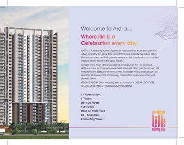 Visions Arsha in Osman Nagar, Hyderabad - Price, Reviews & Floor Plan