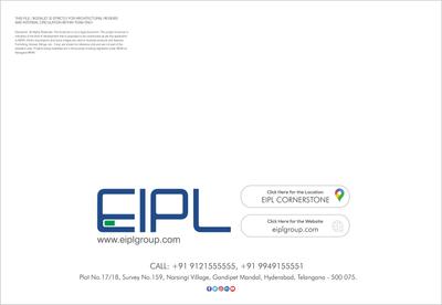 EIPL Cornerstone in Puppalaguda, Hyderabad - Price, Reviews & Floor Plan