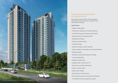 Amanora Ascent Towers 48 And 49 in Hadapsar, Pune - Price, Reviews & Floor Plan