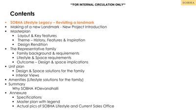 Sobha Oakshire Phase 3 Wing 5 6 11 And 12 Brochure Bandaramanahalli ...